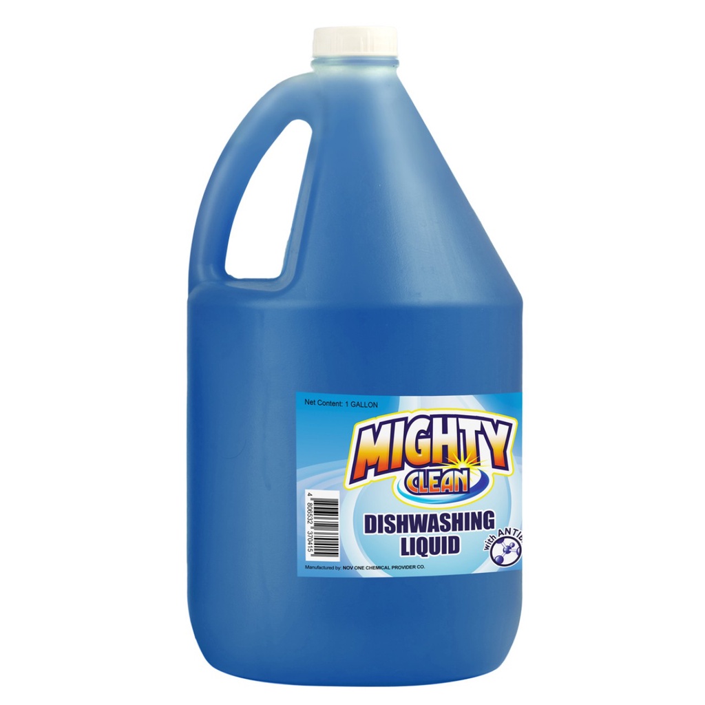Mighty Clean Dishwashing Liquid Antibac 1gallon | Shopee Philippines