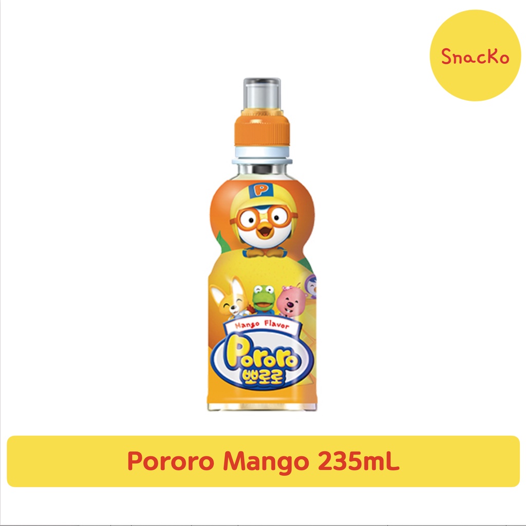 Paldo Pororo and Woongjin Cocomong Korean Juice Flavored Drink Kids ...