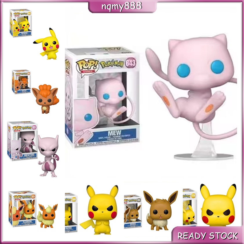 Pokemon New Mew 643 Pikachu Mewtwo Model Action Figure | Shopee Philippines