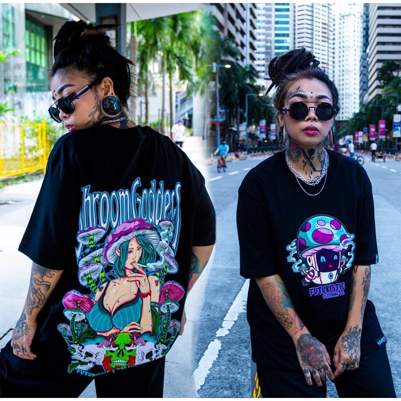 Futuristic Shroom Goddess OVERSIZED | Shopee Philippines