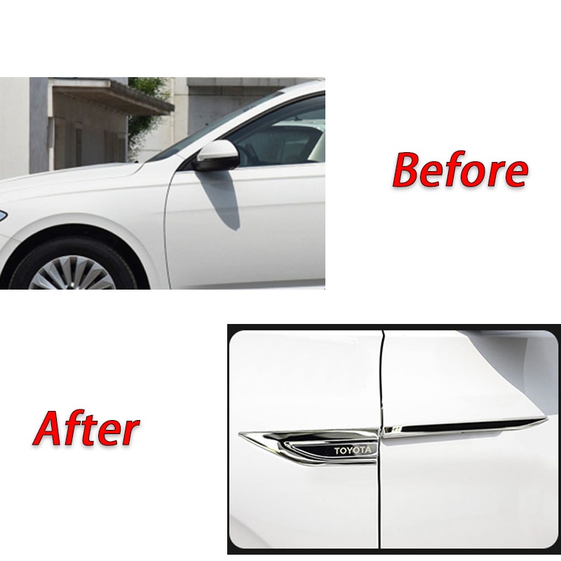 Mitsubishi Car Stainless Steel Car Door Fender 3D Metal Side Logo ...