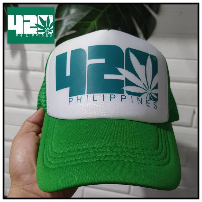 420 Philippines Kush Inspired Mesh Net Trucker Trucker Fashion Cap Hat ...