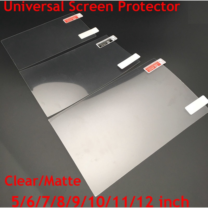 3pcs HD Clear LCD Screen Protector FILM 5/6/7/8/9/10/11/12 Inch Mobile ...