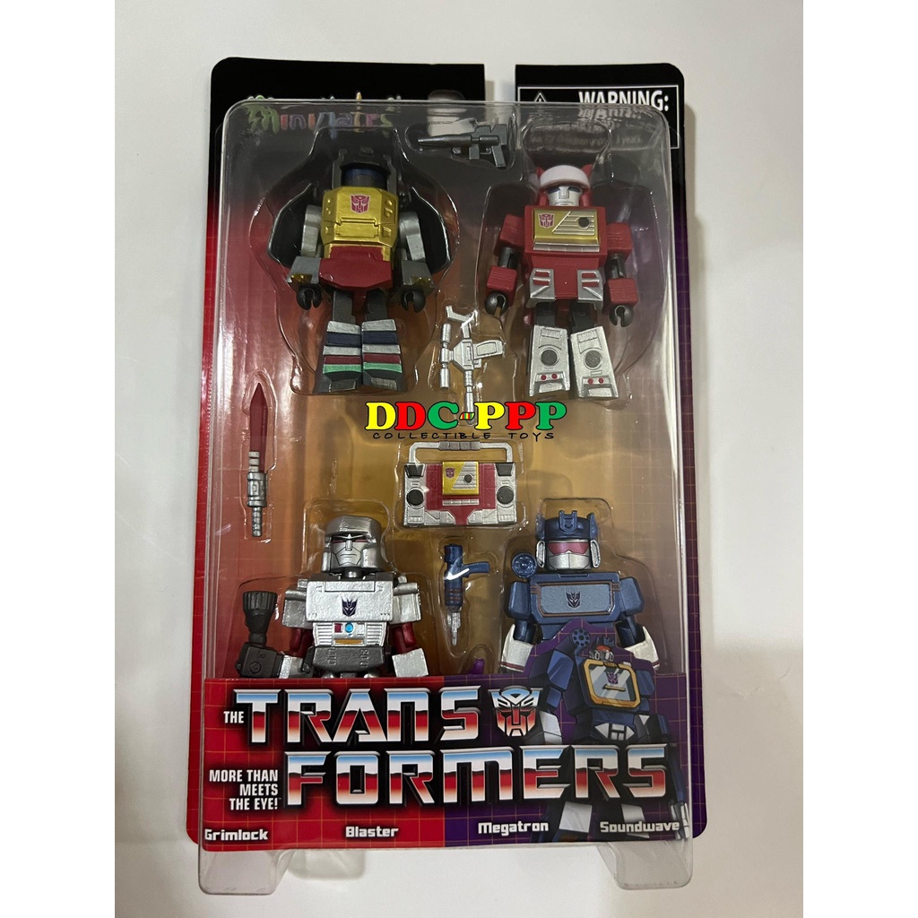 TRANSFORMERS SERIES 2 MINIMATES BOX SET by DIAMOND SELECT TOYS (SEALED ...