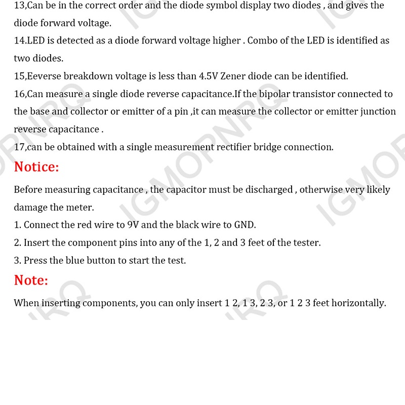 Transistor Tester LCR-T4 Mega328 M328 Multimeter Diode Triode ...