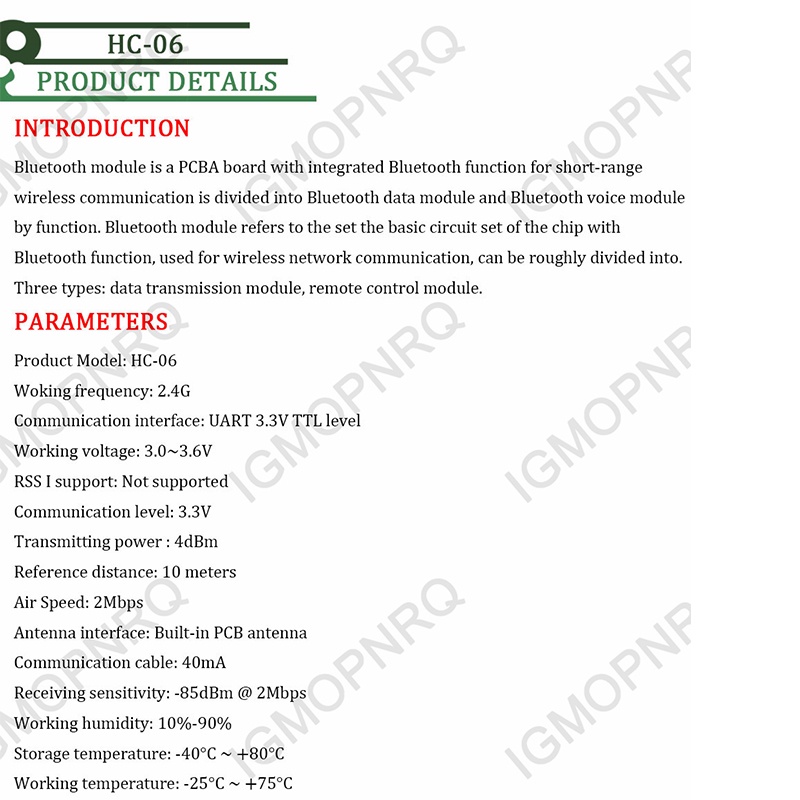 HC-06 Bluetooth Serial Pass-through Module Wireless Serial ... HC-06 Bluetooth Serial Pass-through Module Wireless Serial ...