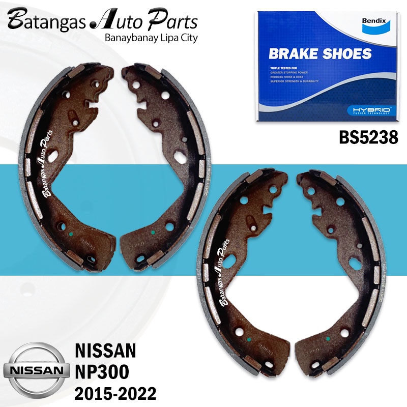 BENDIX BRAKE SHOE NISSAN NAVARA NP300 2015-2022 1SET 4PCS 5238 | Shopee ...