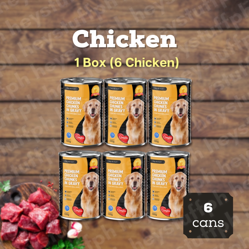 BEST BARK Wet Food Can - 430g x 6 Cans Bundle, Chunks In Gravy for Dogs | Shopee Philippines