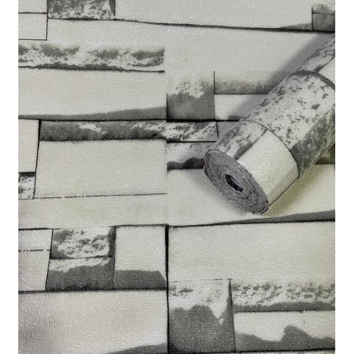 JT3 3D Linen Wall Sticker PE Foam Waterproof Anti-collision Self ...
