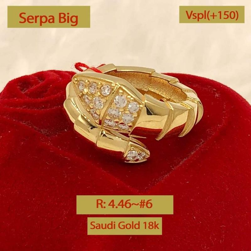 Ring 18k saudi gold pawnable | Shopee Philippines