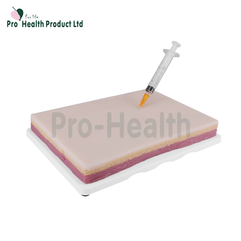 IV Injection Subcutaneous Practice Pad with 4 Veins and 3 layers on ...