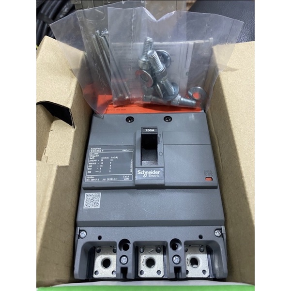 MCCB Schneider EZC250F 3p 160a/200a/250a Original | Shopee Philippines