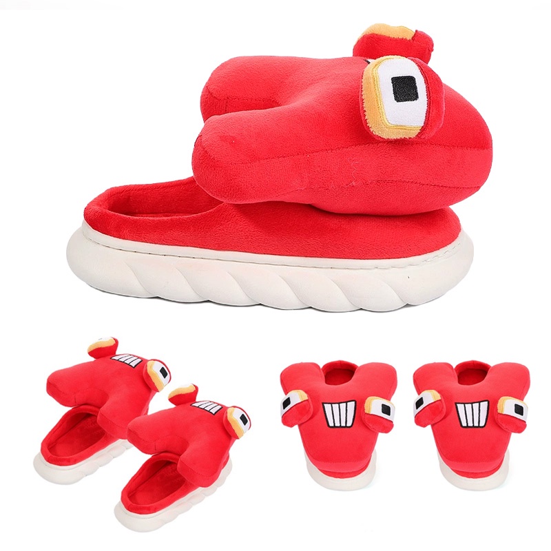 【A】 Alphabet Lore Legendary Plush Slippers Doll Children's ...