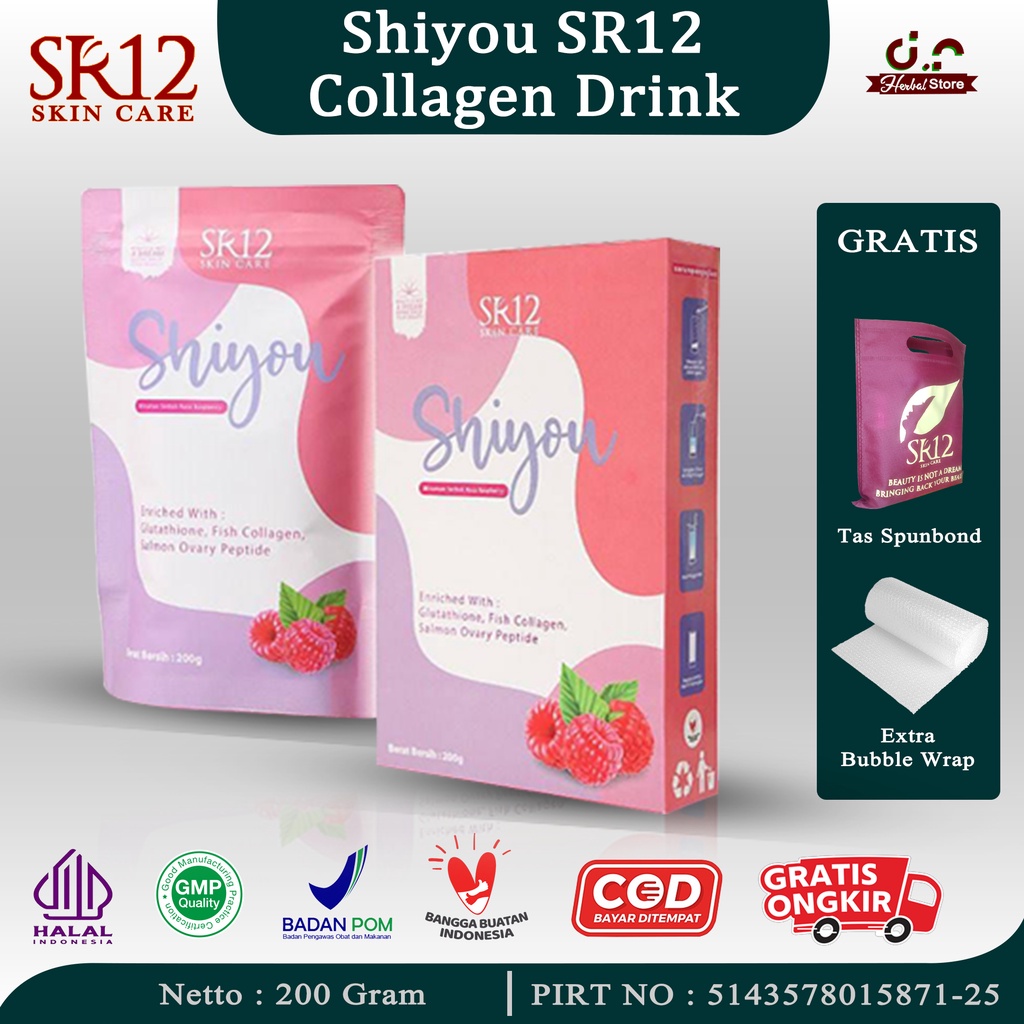 Sr12 Shiyou Collagen Drink Contains Salmon DNA Caring for Skin From ...