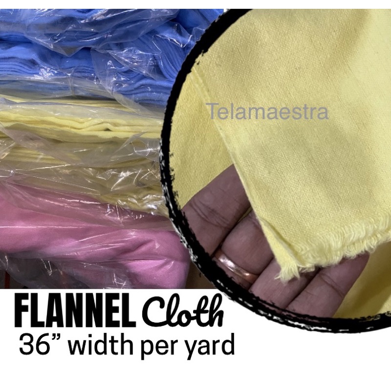 PRANELA ( FLANNEL CLOTH ) 36” width PREMIUM FLANNEL FABRIC PER YARD ...
