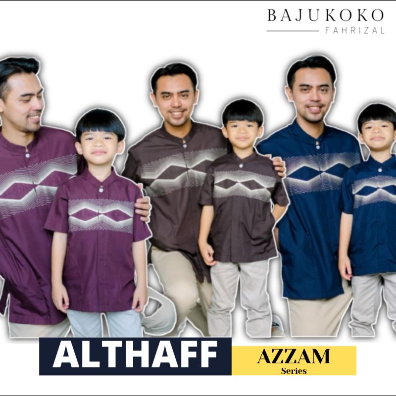 Koko AZZAM SERIES COUPLE FATHER SON BY ALTHAFF | Shopee Philippines