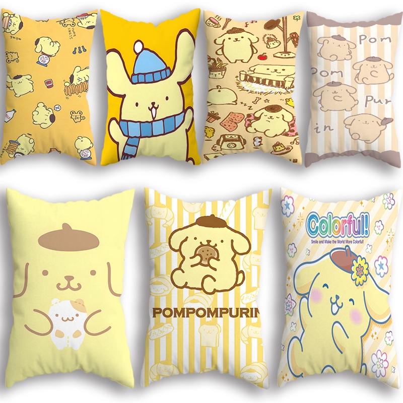 PompomPurin Sanrio Family's New Cute Cartoon Children's Fashion Pillow ...