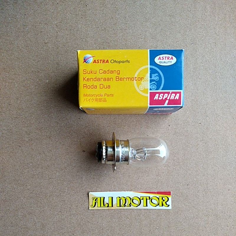 1 round front foot bulb 12v 25/25 watt H2-34901-KFV-1200 ori ASPIRA ...