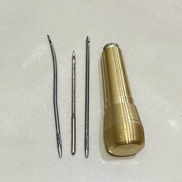 Hand Sewing Awl sandal shoe sole tool | Shopee Philippines