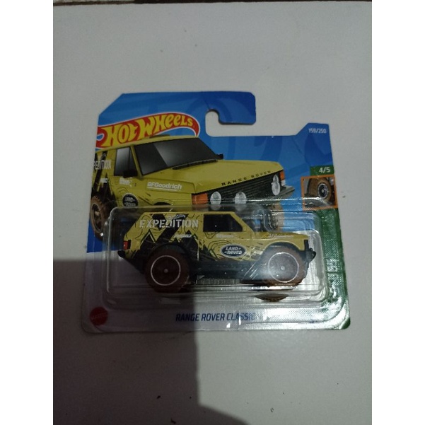 Hotwheels Range Rover Classic Chocolate | Shopee Philippines