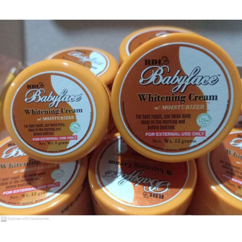 RDL WHITENING CREAM WITH MOISTURIZER (6g and 12g) | Shopee Philippines