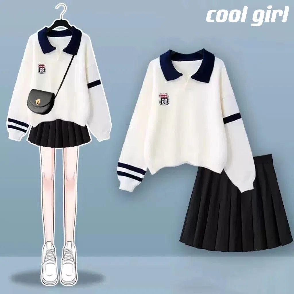 Preppy Style Suit 2024 Spring Autumn Female Student Korean Version ...