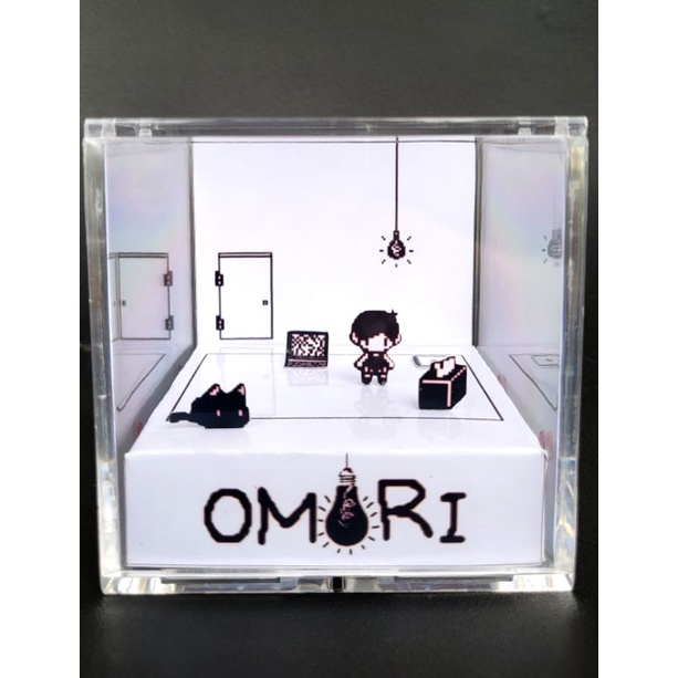 Omori Scenes Diorama Display Cube (Handmade) LockedCatPH | Shopee ...