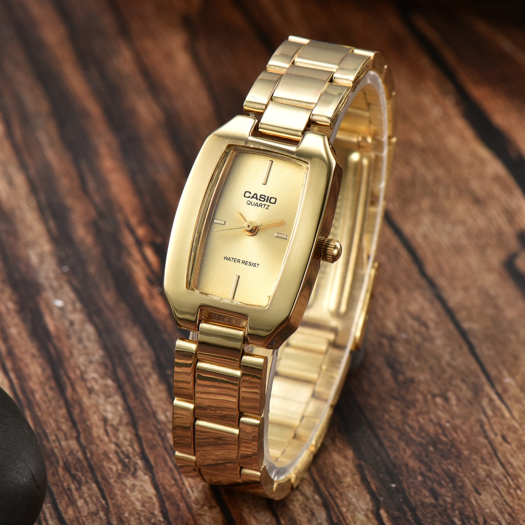 Casio's Stainless Rectangle Style Watch for Men and Women | Shopee ...