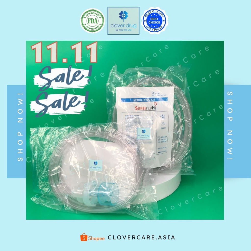 SURGITECH Nebulizing Kit 10cc | Shopee Philippines