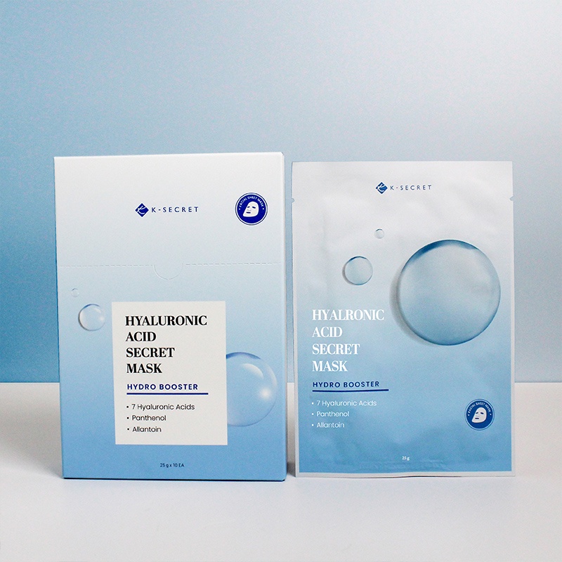 [KSECRET] Hyaluronic Acid Secret Mask (10 sheets) | Shopee Philippines
