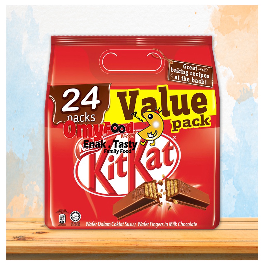 17g x 24Packs (408g) Nestle Kitkat Kit Kat Value Share bag [OmyFood ...