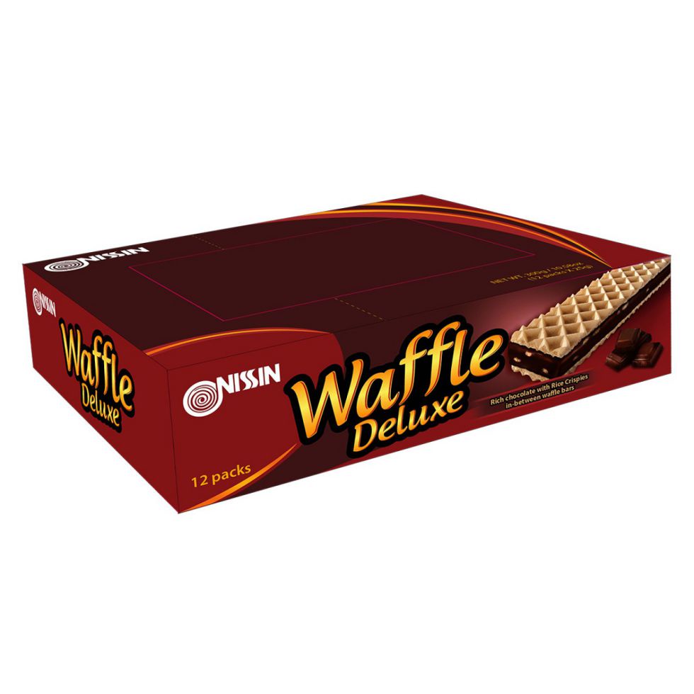 Nissin Wafer Waffle Deluxe 25gx12s | Shopee Philippines