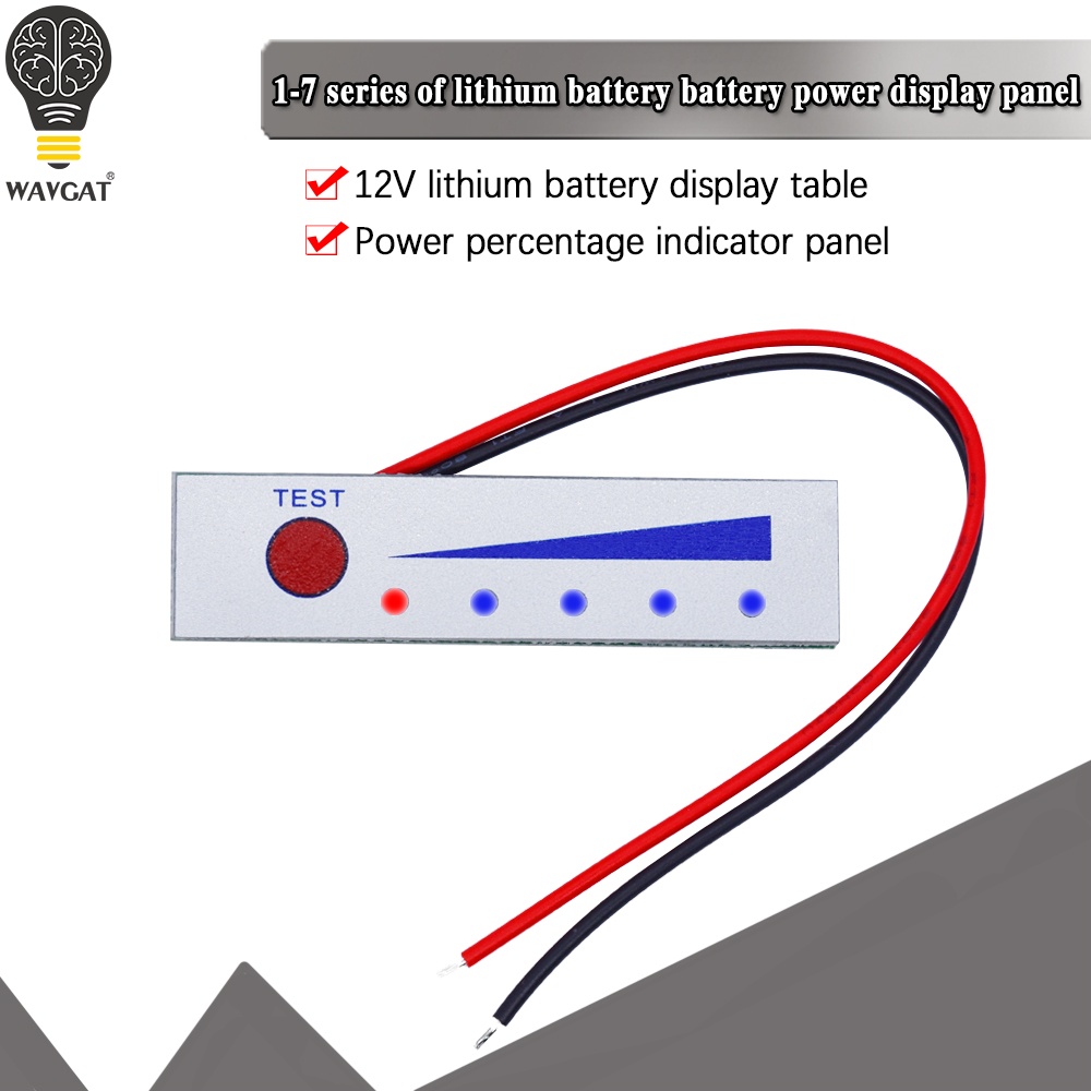 Lithium Battery Level 1S 2S 8V 3S 12V 4S 16V 5S 21V 6S 25V Indicator ...