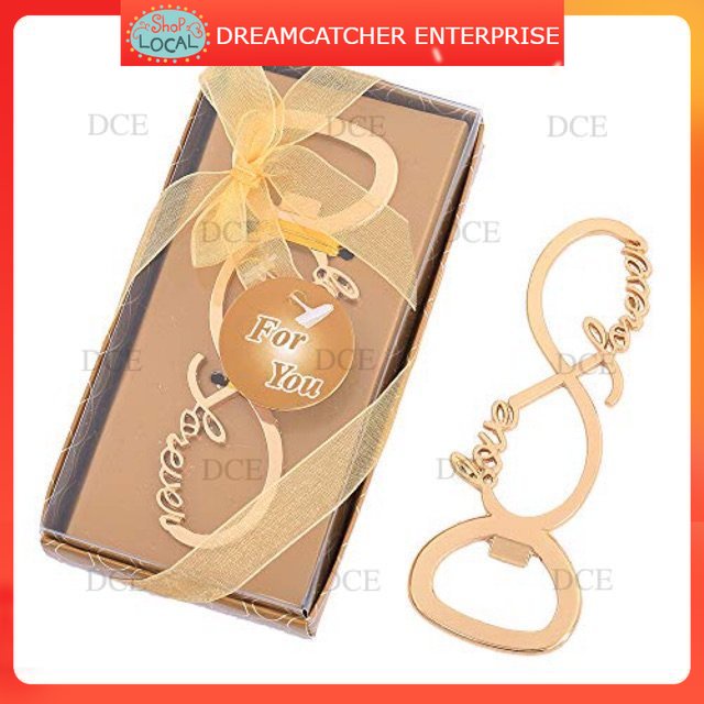 Vintage Infinity Love Forever Bottle Opener Wedding Souvenir and ...
