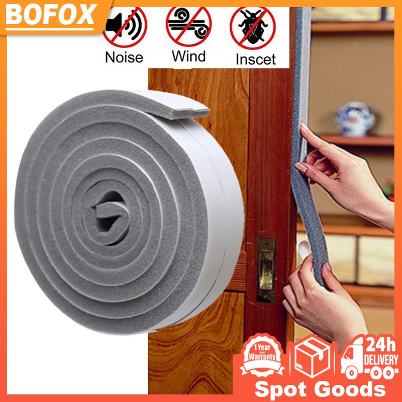 200cm Door Sealing Strip Sound Proof Foam, Thicken Self Adhesive Foam ...