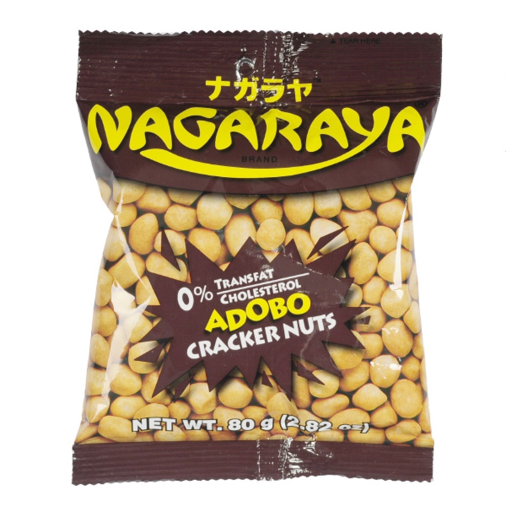 Nagaraya Adobo Cracker Nuts (Brown) 80g | Shopee Philippines