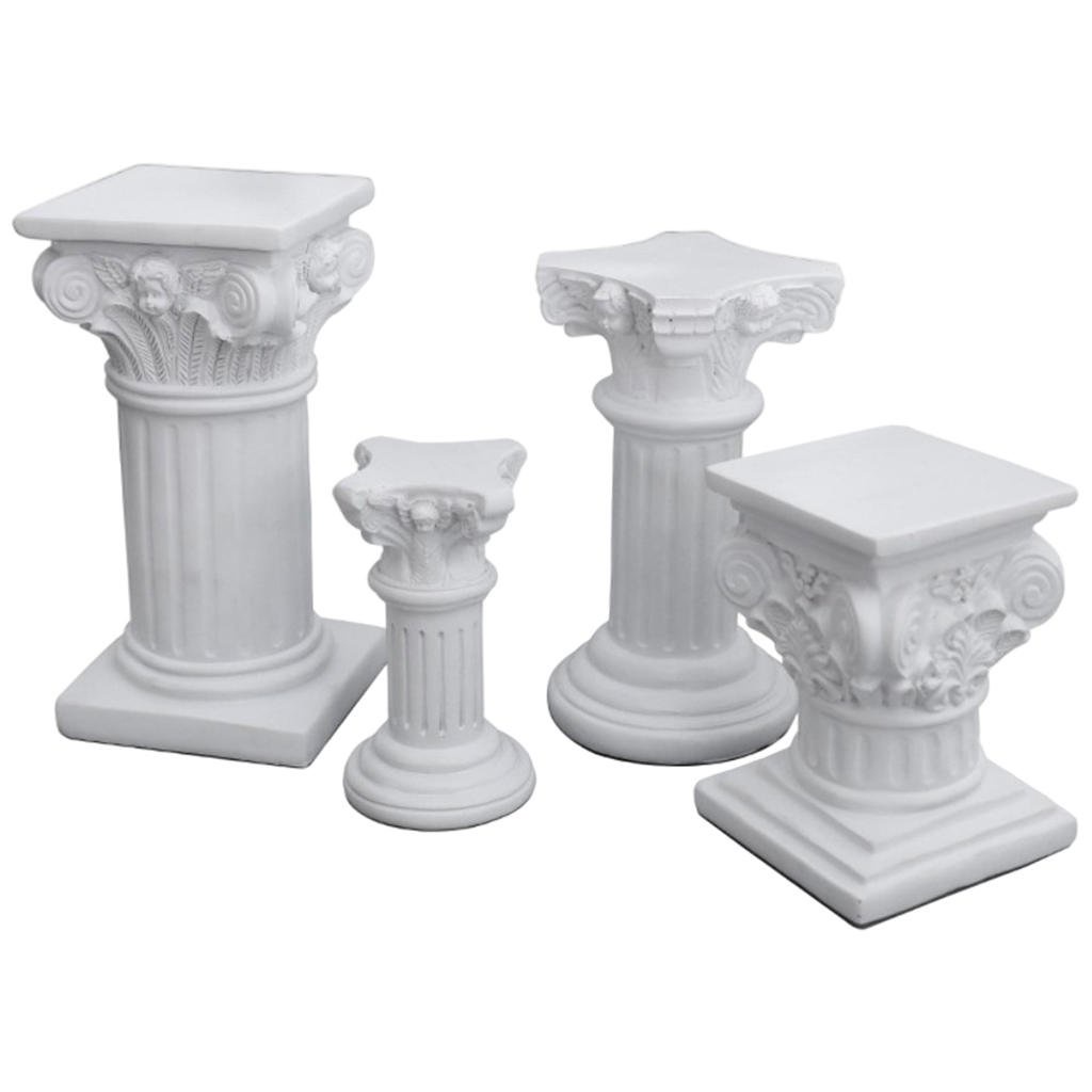 Miniature Roman Pillar Greek Column Statue Pedestal Stand Wedding ...
