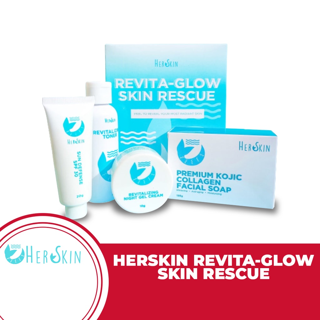 Her Skin Revita-Glow Skin Rescue Kit | 100% Original/Authentic | Shopee ...