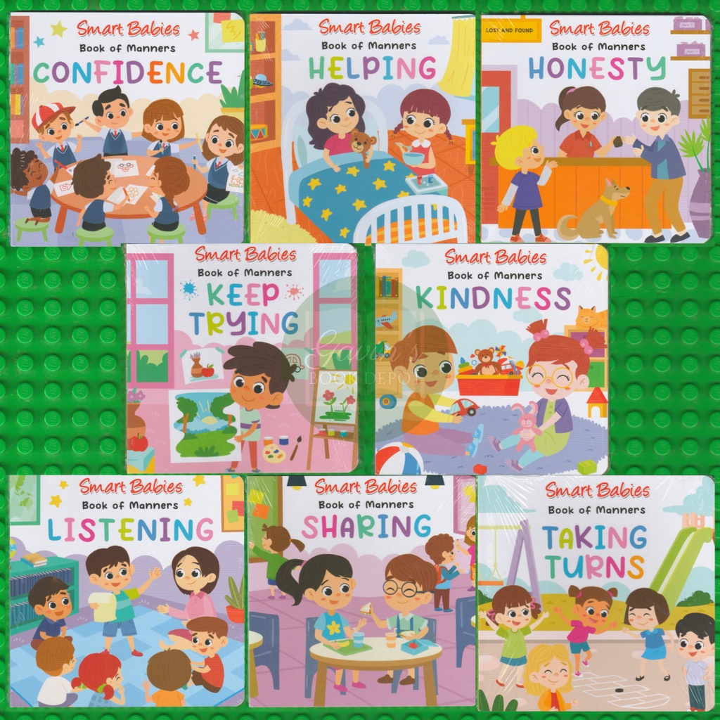 Smart Babies Book of Manners Set 2 (Board Book) | Shopee Philippines