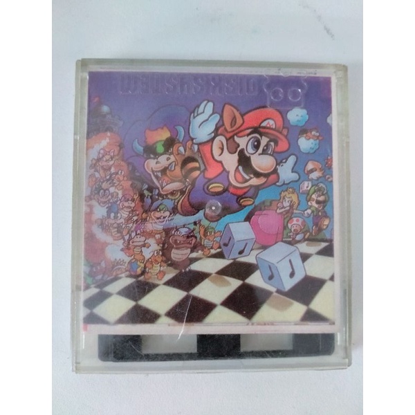 Super Mario Bros 3 Disc Red Game From Famicom Disk Sysyem | Shopee ...