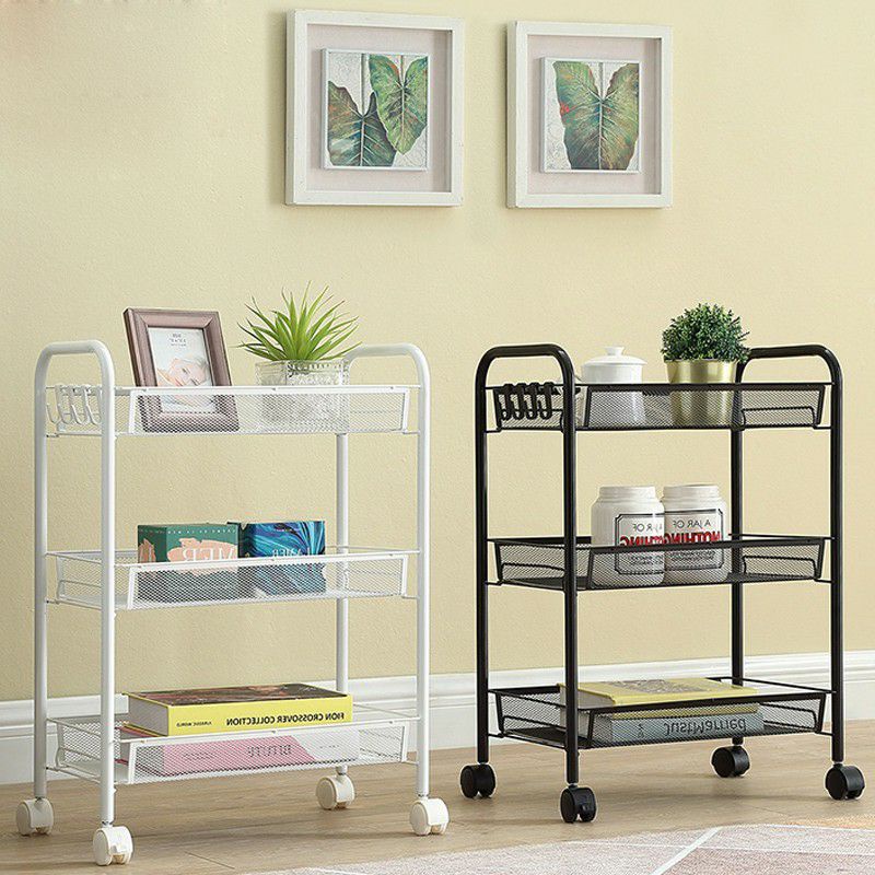 Multi-purpose push rack/ Iron trolley rack/ 3 tier iron push rack ...