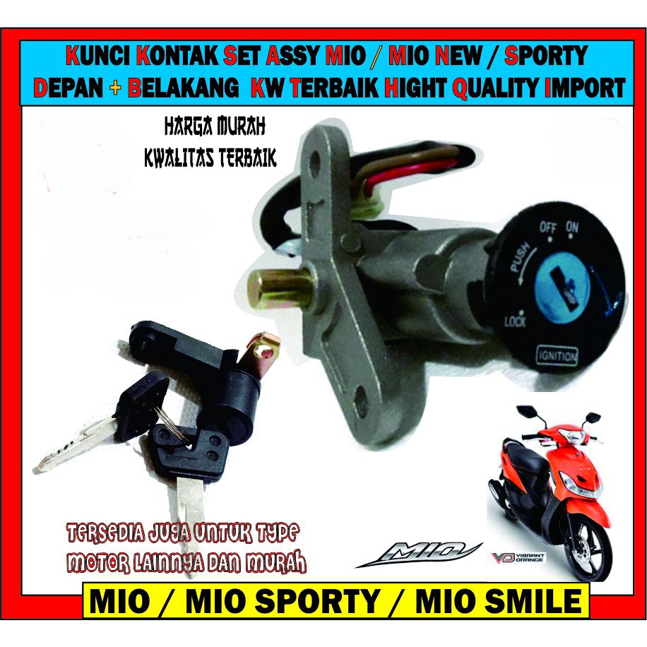 Mio LAMA CONTACT KEY - MIO SPORTY - MIO SMILE - MIO NEW 1 COMPLETE SET ...