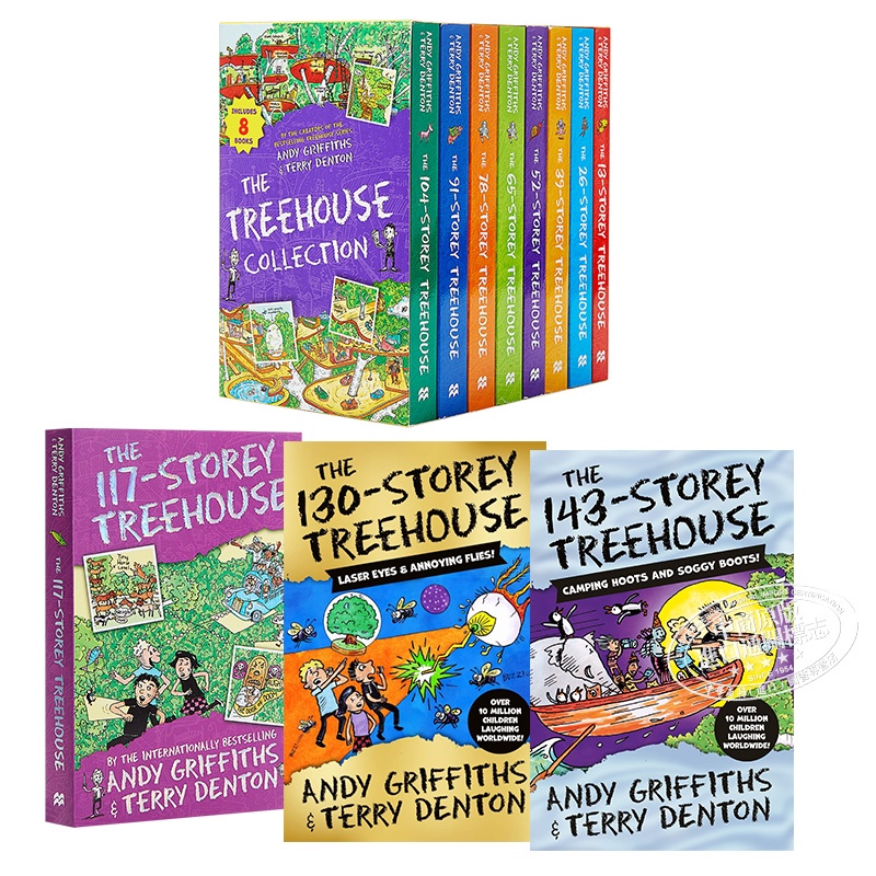 BookThe Storey Treehouse Booky Adventures Of The 1-11 Volumes Set ...