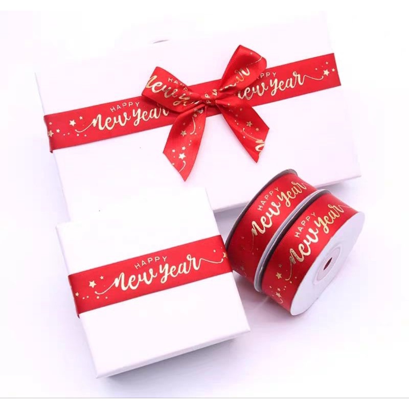 Happy New Year ribbon/ribbon | Shopee Philippines