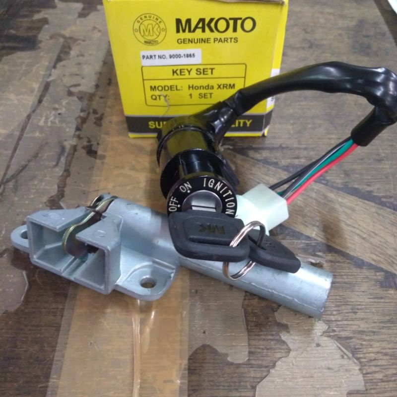 Xrm110 Ignition Switch Key Set (Makoto) | Shopee Philippines