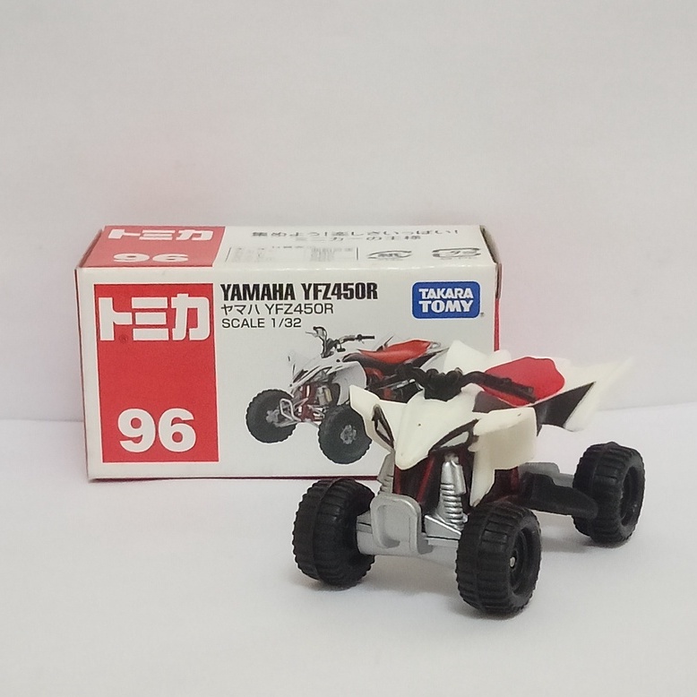 Tomica Regular No 96 Yamaha YFZ450R Takara Tomy Diecast Motorcycle ATV ...