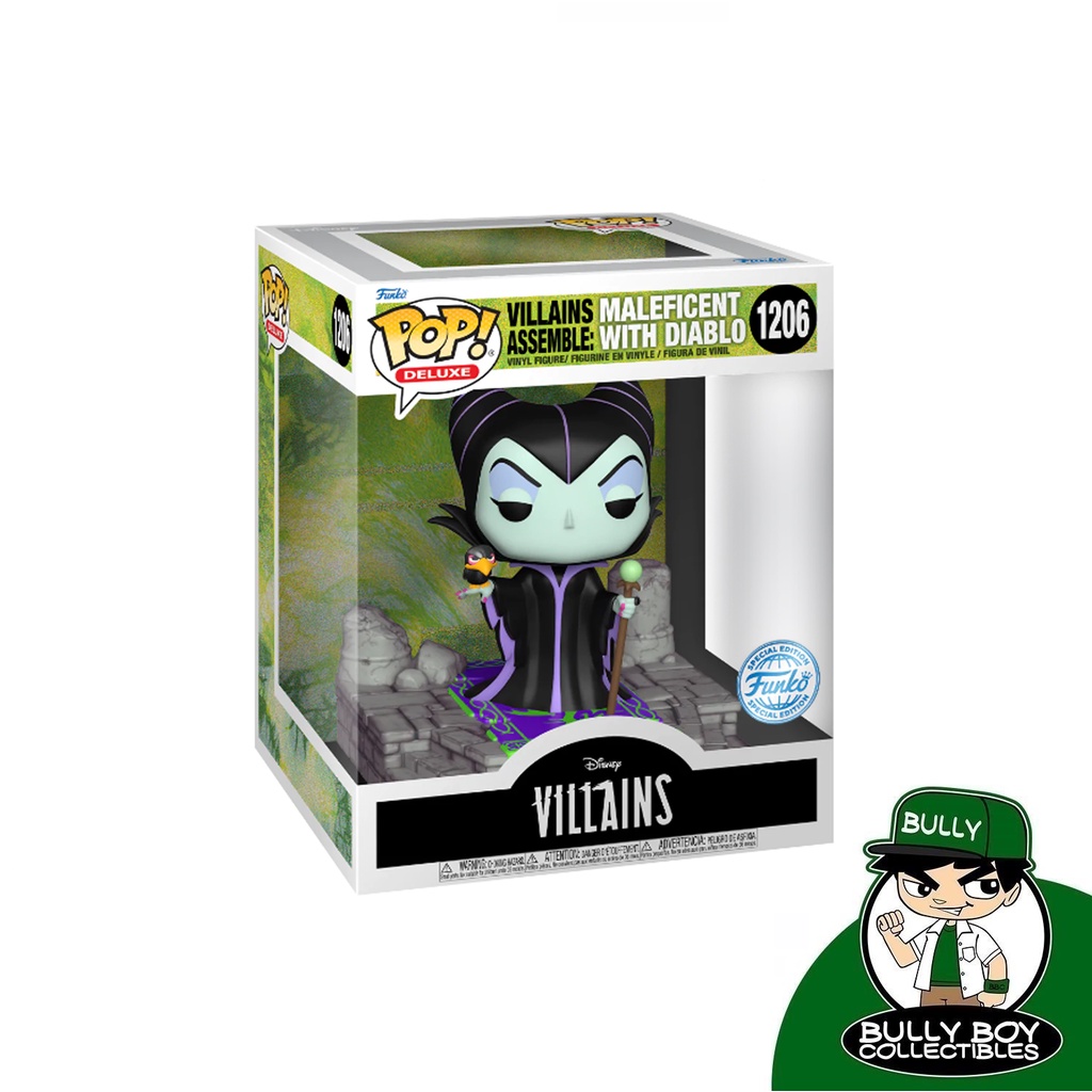 POP! Deluxe: Disney Villains Assemble - Maleficent with her Raven (FSE ...