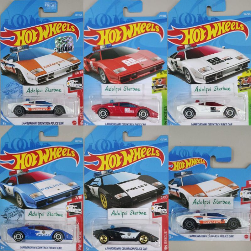 Hotwheels hot wheels lamborghini country police pace car hw exotics ...
