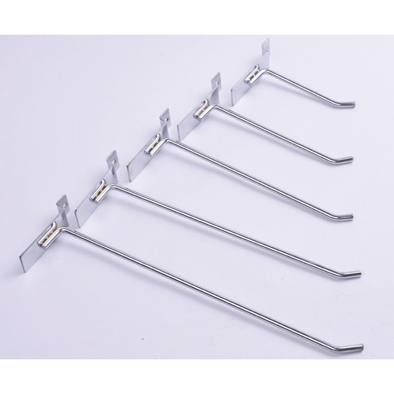 Chrome SLATWALL HOOKS 6-8"inch ( MOHWC ) | Shopee Philippines