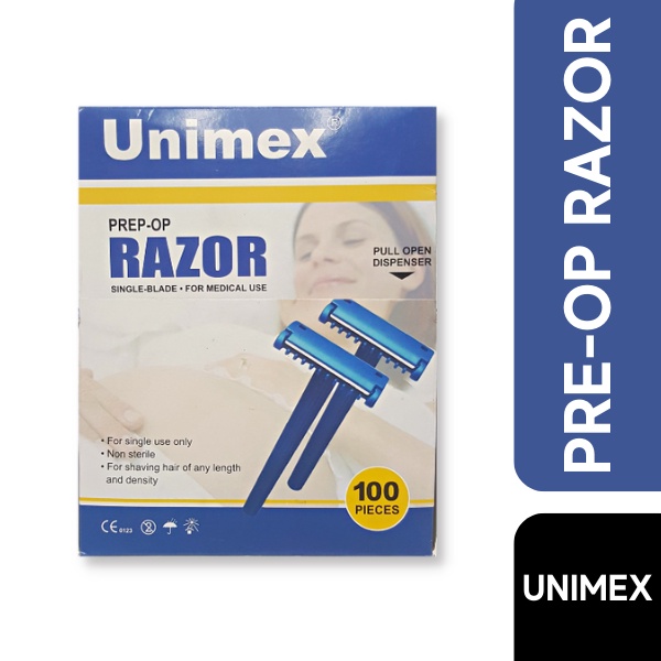 Unimex Prep-op Razor UNIMEX 100's - 1 Box | Shopee Philippines